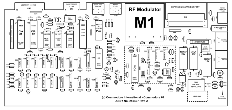 Commodore 64 Diagnostics and Repair – Weasel's World