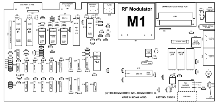 Commodore 64 Diagnostics and Repair – Weasel's World